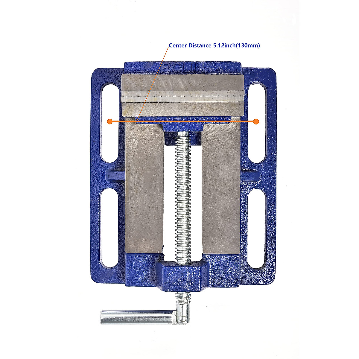 Rolin Vise Drill Press Vise 4 Inch Light Duty Workbench Tools