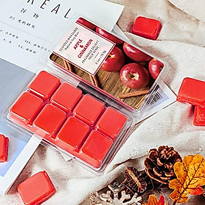 STRN Wax Melts Wax Cubes, Wax Melts Scented, Wax Cubes, Wax Cubes for Wax Warmer, Candle Wax Melts, Scented Wax Melts Apple Cinnamon