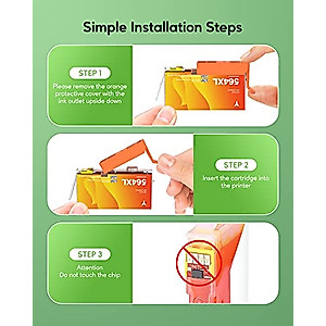 HEWHITE 564XL Compatible 1Black, 1Cyan, 1Magenta, 1Yellow, 4 Pack