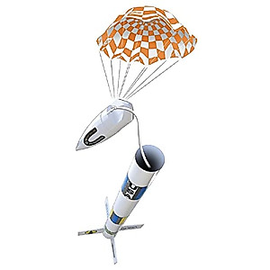 Estes Generic E2X Flying Model Rocket | Build Your Own Beginner Rocket Kit | Soars up to 1000 ft. | Fun Educational Activity | STEM Kits