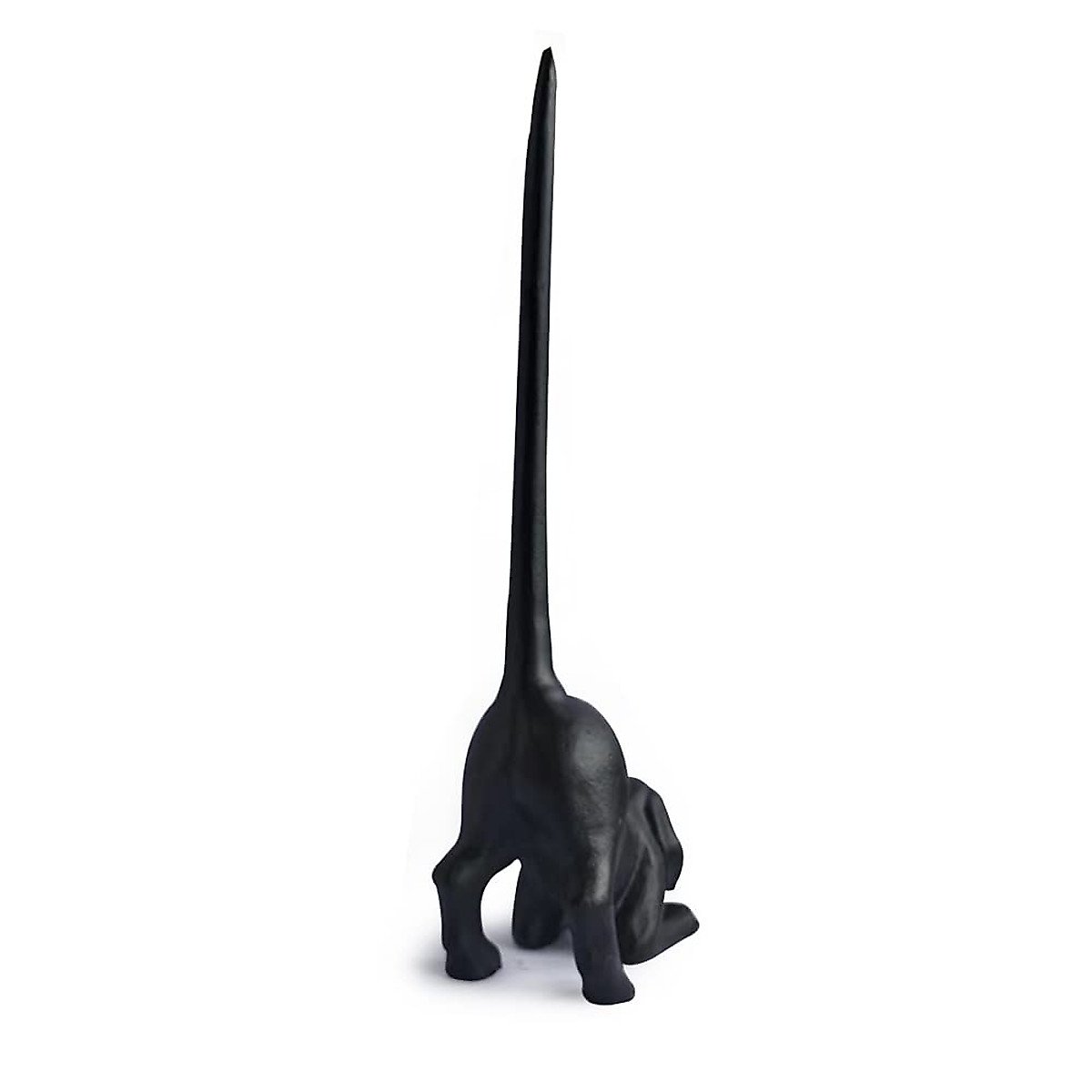 WINTENT Cast Iron Paper Towel Holder Stand (Dog-Black)