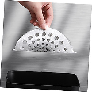 BUTIFULSIC 20pcs Sink Strainer Bathroom Drain Strainer Tub Drain Covers for Bathtubs Hair Filtering Stickers Floor Drain Screen Shower Drain Mesh Stickers Sink Filter Strainer Drain Stickers