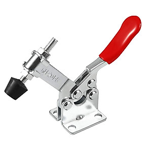 Anndason 6 PCS Hand Tool Toggle Latch Clamp 201B,220 Lbs Holding Capacity Horizontal Clamp Horizontal Quick Release Toggle Clamp (6 PCS 201B)