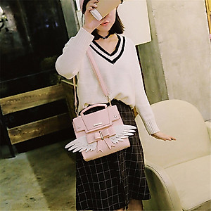 Smilovely Cardcaptor Sakura Angel Wings Bowknot Cute Lolita Handbag Anime Cosplay Shoulder Bag