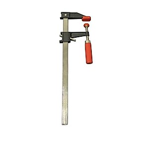 Bessey Clutch Style Bar Clamps - 30 In 600 lb - GSCC2.530 - Woodworking Clamps with Ergonomic Handle, Non-Marring Pads, Durable Cast-Iron Jaws & Serrated Rail for Carpentry & Cabinetry