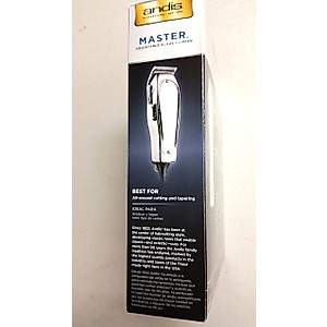 Andis Lightweight Professional Clippers, with Unbreakable Aluminum Housing with Quiet Cool Operation, BONUS FREE Cube Hard Travel Case Included