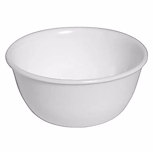 Corelle Livingware 12-Ounce Rice Bowl/Soup/Dessert-cup, Winter Frost White (6017640)