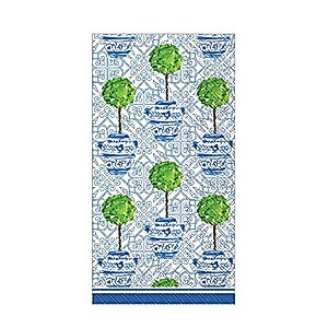 Disposable Hand Towels, Decorative Paper Guest Towels for Bathroom or Paper Napkins Dinner Napkins Floral Napkins Pak 32