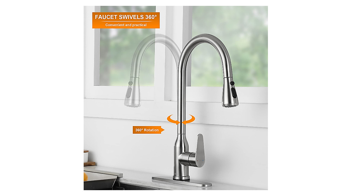 KEER Touch Kitchen Faucet - Smart & Easy Control