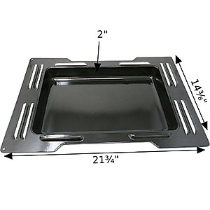 Grill Parts For Less, Compatible Pit Boss Vertical Smoker Water Pan, PBV57P1-13