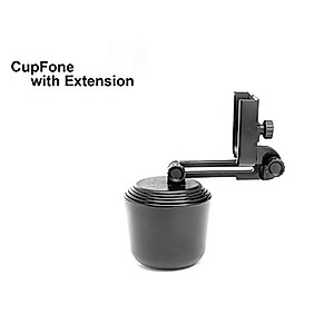 WeatherTech CupFone with Extension, Cell Phone Mount for Car, Universal Fit
