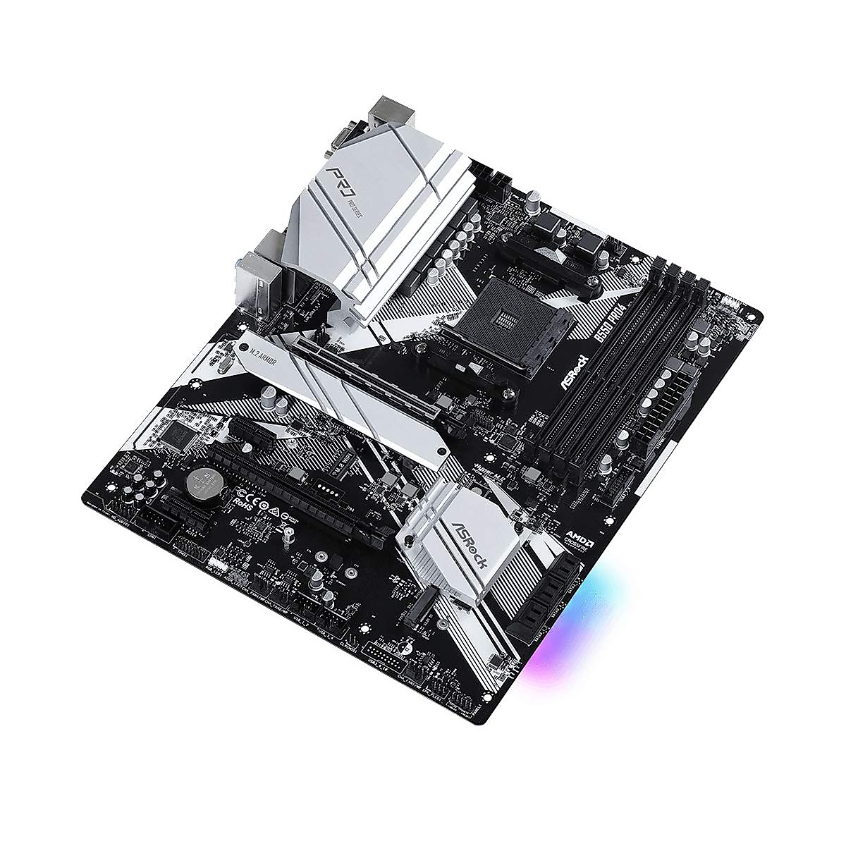 ASRock B550 PRO4 Supports 3rd Gen AMD AM4 Ryzen™ / Future AMD Ryzen™ Processors Motherboard