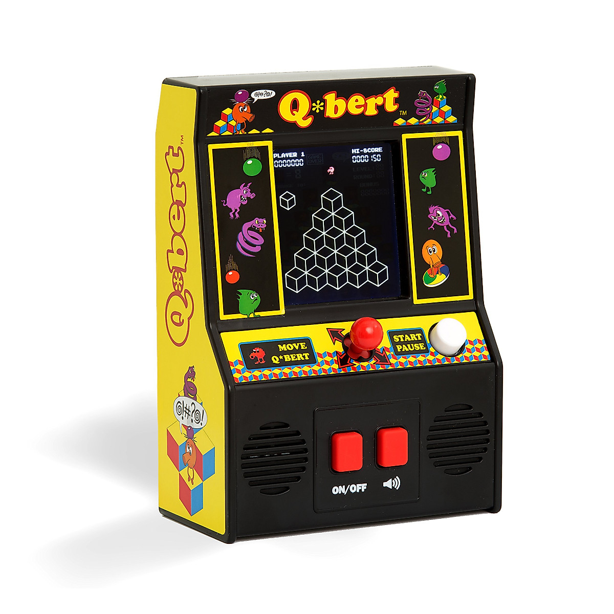 Arcade Classics - Q'Bert Retro Mini Arcade Game