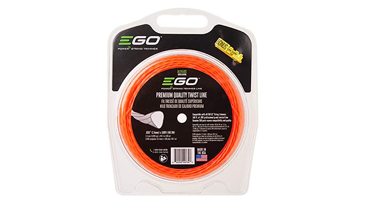 EGO Power+ AL2450S 0.095" Twist Line for EGO String Trimmers