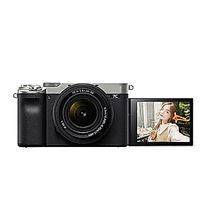 Camera 7C A7C Full-Frame Mirrorless Camera Digital Camera with 28-60 Mm Lens Compact Camera Professional Photography Digital Camera (Color : All)
