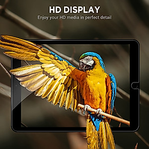 KingBlanc [1-Touch Installation Screen Protector for iPad 9th/8th/7th Generation 2021/2020/2019 10.2 Inch/10.5 inch iPad Air 3rd Gen 2019/iPad Pro 10.5 2017 Tempered Glass with Auto Alignment Kit