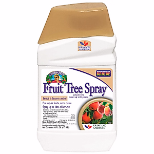 Bonide Captain Jack's Fruit Tree Spray, 16 oz Concentrate, Insect & Disease Control Spray for Organic Gardening