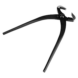 Tnfeeon Hand Forged Bonsai Concave Branch Cutter, Ergonomic Handle Gardening Bonsai Tools