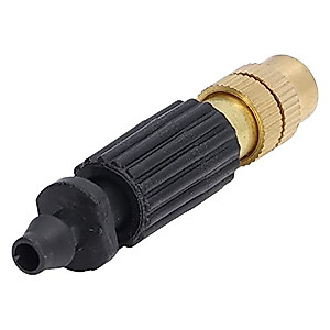 Drip Irrigation Sprayer, Humidification Misting Nozzle Detachable Even Water Standard Size Cooling for Garden