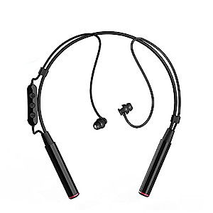 SICCOO Bluetooth Sleep Headphones Wireless Earbuds Soft in-Ear for Sleeping, 30 Hours Music Time Headsets for Insomnia,Side Sleeper - Black
