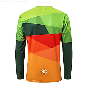 UGLY FROG Designs Cycling MTB Bicycle Mountain Bike Jersey Shirt for Men, Sprint & Symmer Baseball Jersey Long Sleeve