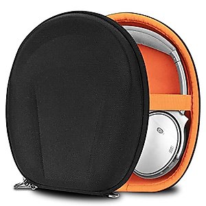Geekria Shield Case Compatible with Bose Noise Cancelling Headphones NC700 Headphones, Replacement Protective Hard Shell Travel Carrying Bag with Cable Storage (Black)