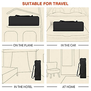 INFANS Pack and Play, Portable Playard with 50pcs Ball Pit Balls Carry Bag, Breathable Mattress, Washable Sheet Cover, Easy Folding Baby Crib Playpen Activity Center (Pink)