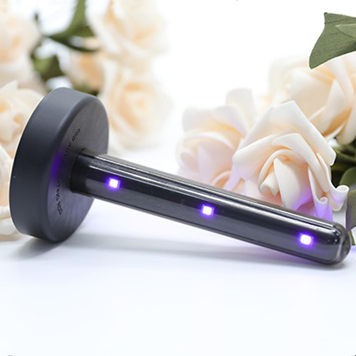 USB Stand-Type Mini Heater Heating Rod Toys Heater Heating Stick Warmer Rod with UV LED,Automatic Temperature Control to 42-46℃,Not for Room/Office Heating