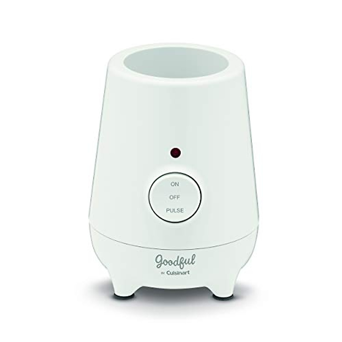 Goodful by Cuisinart CB300GF Compact To Go Countertop Blender, White