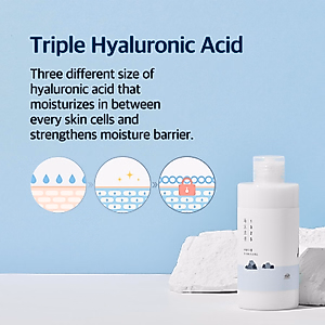 ROUND LAB 1025 Dokdo Lotion 6.76 Fl Oz, Intense Long-Lasting Hydration with Triple Hyaluronic Acid, Fluid Texture for Skin Barrier Protection, Face Moisturizer for Deep Moisture, Korean Skin Care