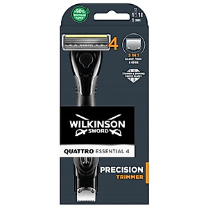 Wilkinson Sword Quattro Titanium Precision Men's Razor