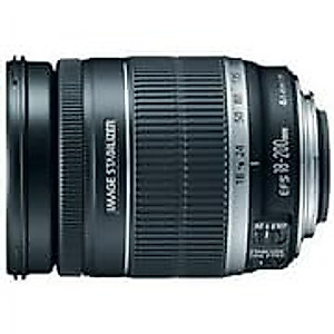 Canon EF-S 18-200mm f/3.5-5.6 IS Standard Zoom Lens for Canon DSLR Cameras - Grey Market non US Lens