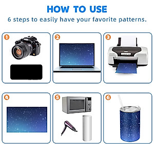 IAMGlobal 4 Pack 12 Oz Sublimation Tumbler Set With Lids and Straws, 304 Stainless Steel Travel Tumblers