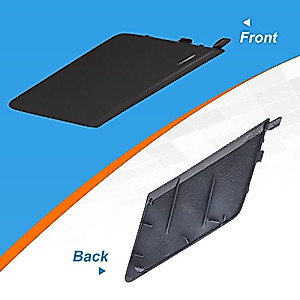 CZShiYue Rear Bumper Tow Hook Cover Fit for Volvo XC60 2018 2019 2020 2021 Towing Eye Cap 31449210 398490342 (Grey, Right Passenger Side) Xinpinsai