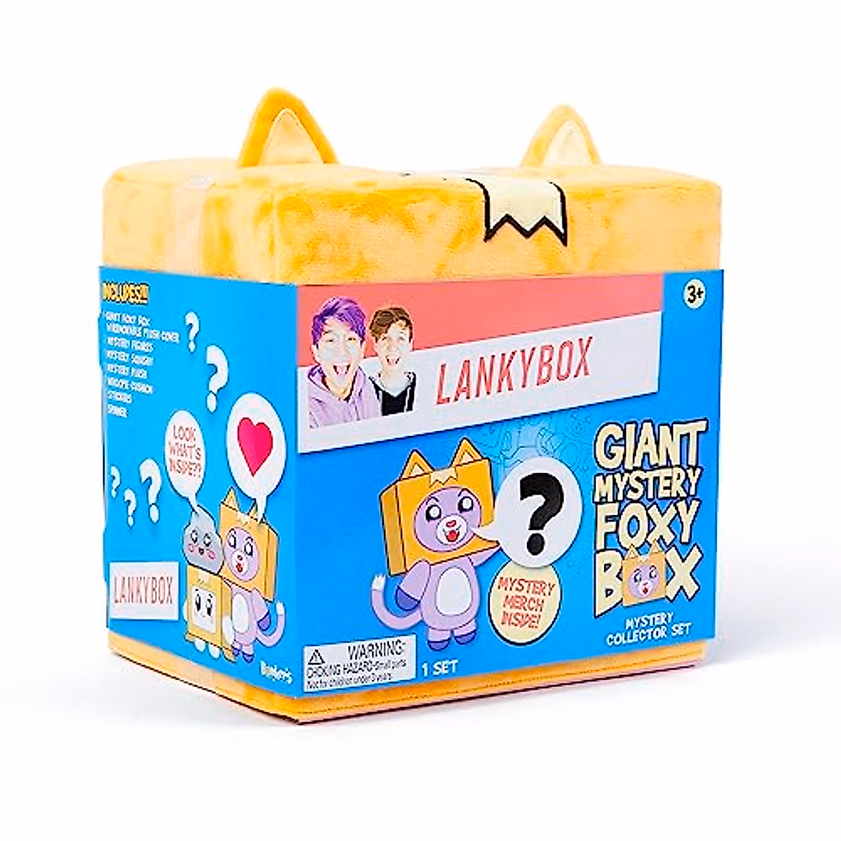 LankyBox Giant Foxy Mystery Box Foxy Mystery Box with 10 Exciting Toys to Discover Inside, Officially Licensed Merch