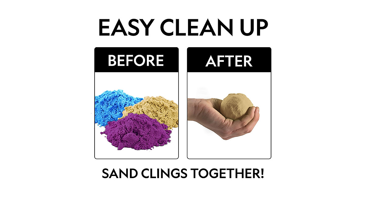 National Geographic Moon Sand Combo Pack for Kids