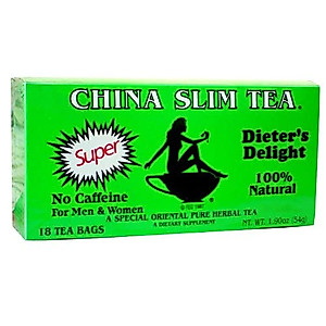 China Slim Tea Dieter's Delight 18 TEA BAGS NET WT 1.9 OZ (54 g)