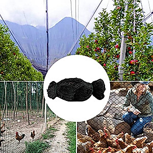WOSCMI Bird Netting - 25 X 50 feet Garden Netting for Birds Tree Nets for Fruit Trees 3/4 inch Mesh Size Bird Netting for Garden