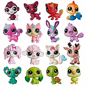 LPS Toys, 2 PCS Random LPS Toys Set, LPS Pack Cute Pet Collector, Pet Shop Kid Toys,Action Cartoon Collection Kids Toy Gift,Rare pet Store cat and Dog Set Toys