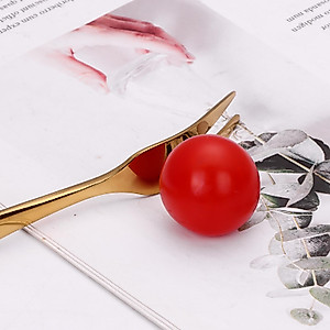 Mafier 5.51-inch Gold Fruit Forks 18/10 Stainless Steel Dessert Forks Tasting Forks Mini Cocktail Forks Appetizer Forks, Dishwasher Safe (Set of 12)