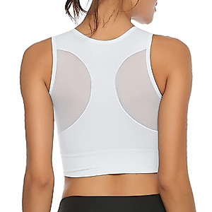 Sports Bras for Teens High Support Bra Sports Women's Bra Wireless In Built Bra Racerback Crop Sports Yoga High Bra