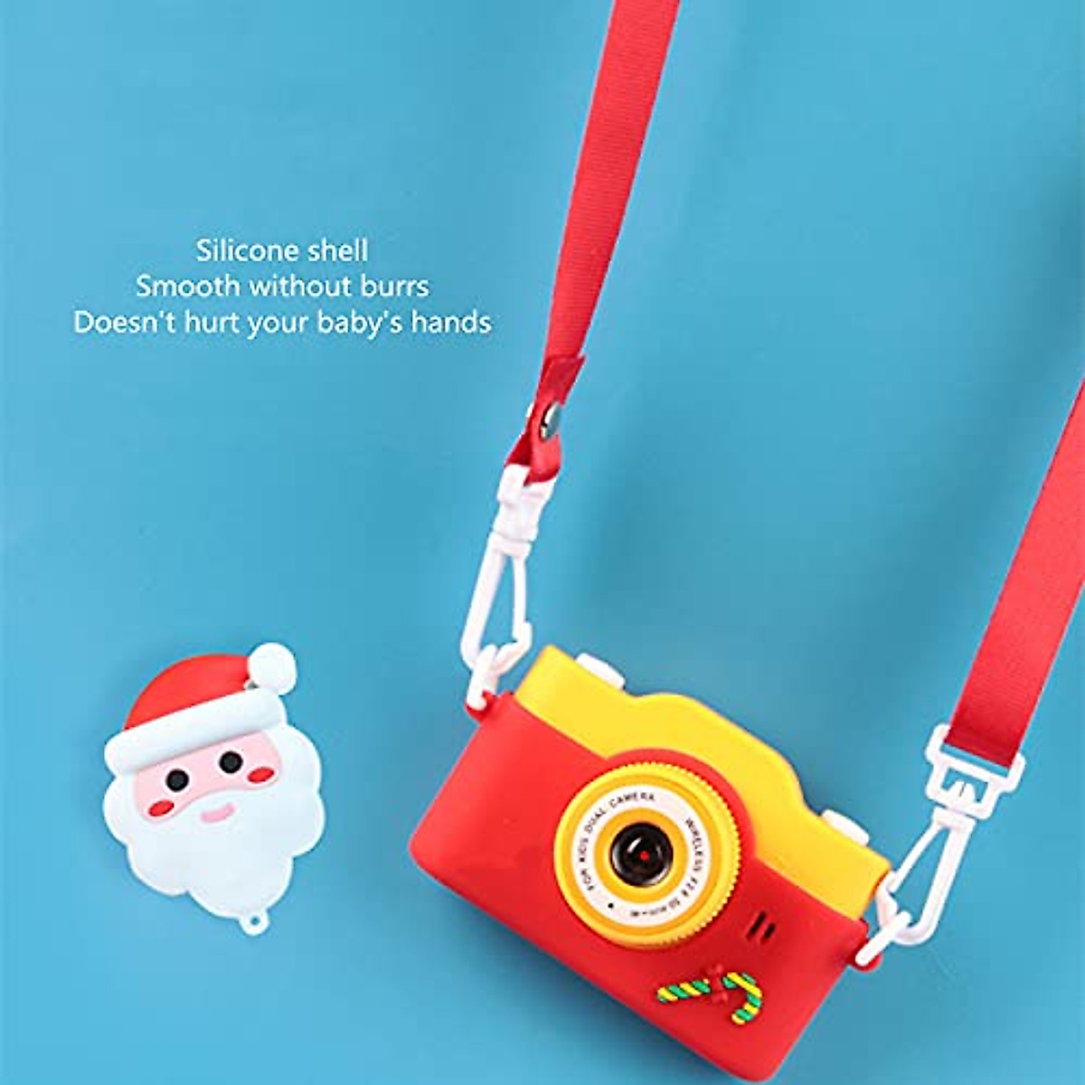 N / B Kids Camera, Rechargeable Digital Camera，1080p Hd Video Recorder，with Strap, 2.0-Inch Large Screen, for Children's Birthday