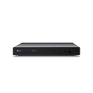 LG BP350 Blu-Ray Disc Player with Built-in Wi-Fi - Amazon, Netflix, YouTube + Remote Control + NeeGo High-Speed HDMI Cable W/Ethernet NeeGo Lens Cleaner