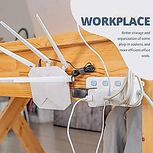 GTHT Double-Sided Adhesive Wall Hook 12 Pieces, Multi-Purpose Hooks for Hanging, Storage Shelf Strong Adhesive hooksNo Punching, Shelf with Hooks, Wall Hooks for Hanging