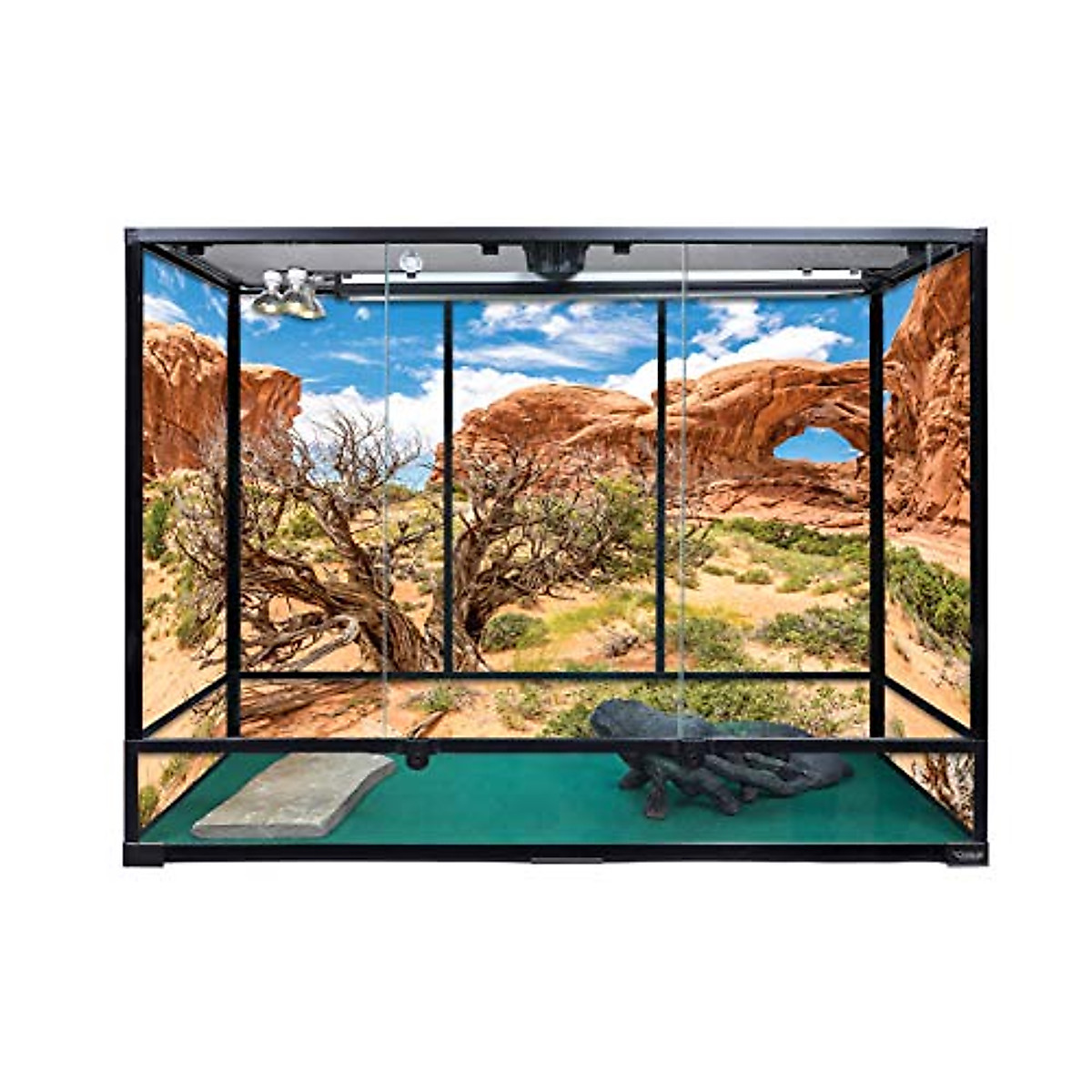 Carolina Custom Cages Terrarium, Extra-Tall Extra-Long 48Lx18Dx36H, Easy Assembly