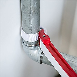 Strap Wrench 12" Handle Adjustable Nylon Strap Pipe Wrench Oil Filter Strap Opener Wrench Disassembly Tool Handle