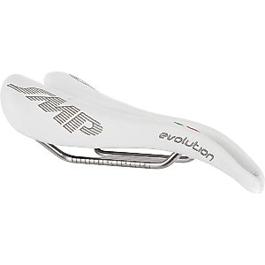 Selle Smp Evolution Saddle White, 129Mm