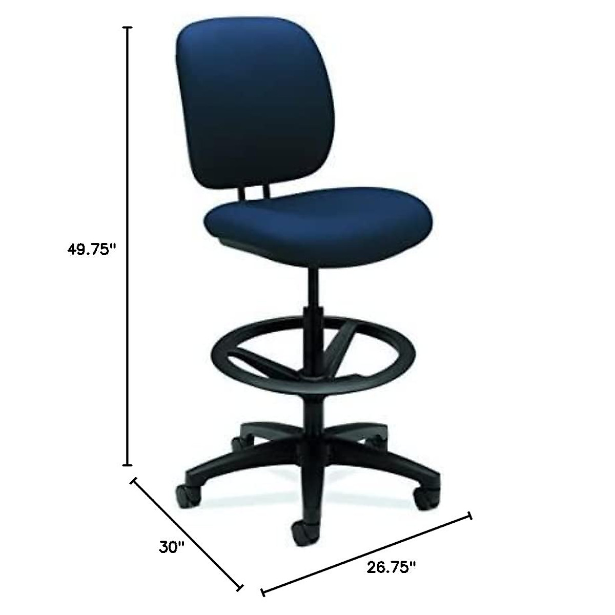 HON ComforTask Stool, Navy CU98