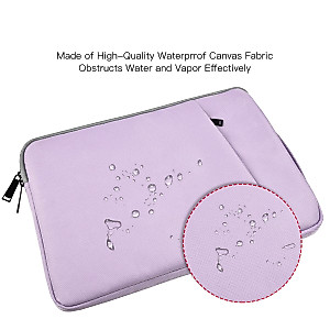 17 17.3 inch Laptop Bag for Women, Computer Sleeve Case Compatible with HP Pavilion 17/ Envy 17/ Dell/Lenovo IdeaPad/LG Gram/MSI/ASUS Notebook/Razer Blade Pro 17, Purple