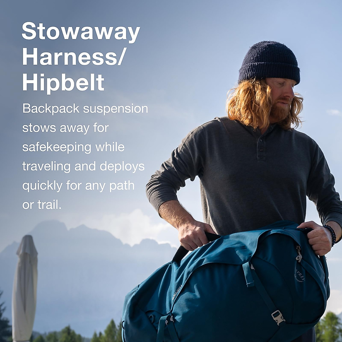 Osprey Farpoint 40 Travel Backpack, Multi, O/S